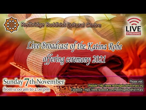 Katina Pooja 07/11/21 at 11.00AM - 1.30PM - Redbridge Buddhist Temple ...