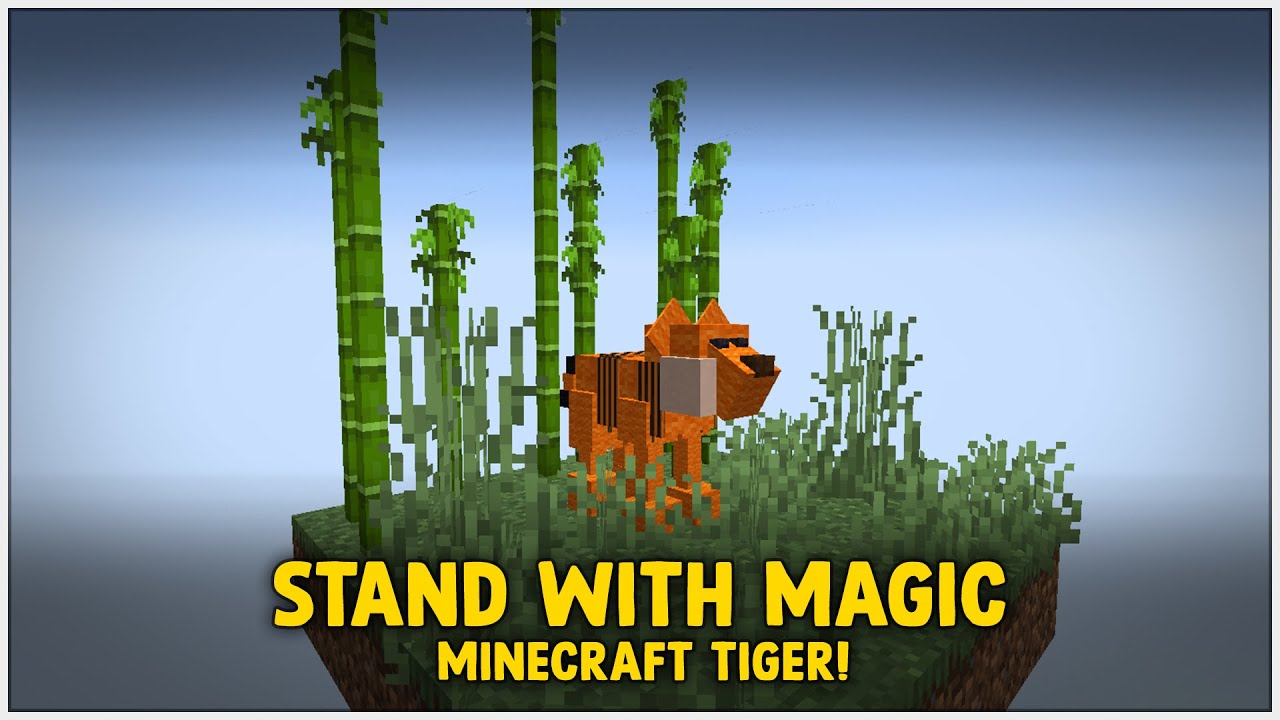 Minecraft Tiger - Minecraft Armorstand - YouTube