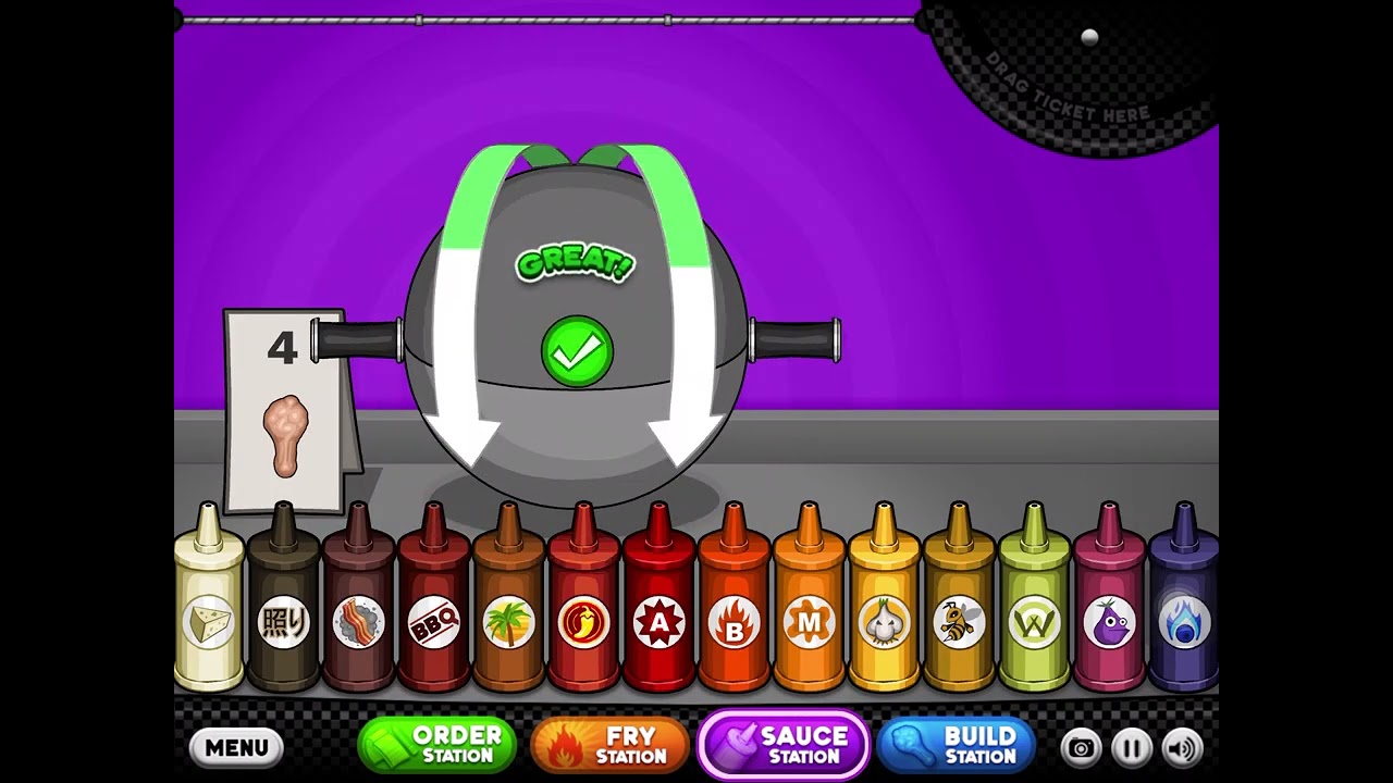 Papa’s Wingeria HD (Clover’s order) - YouTube