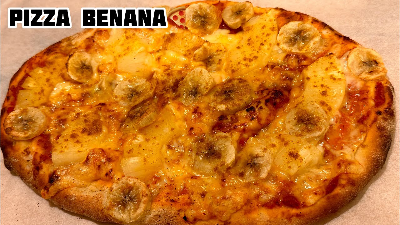 Banana pizza : With this method of preparing dough and bananas at home ...