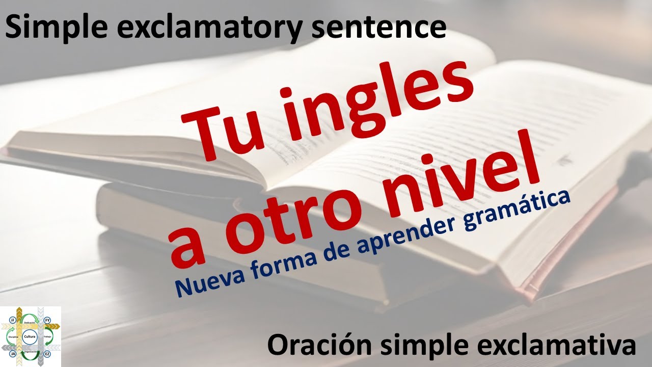 Oración simple exclamativa / Simple exclamatory sentences - YouTube