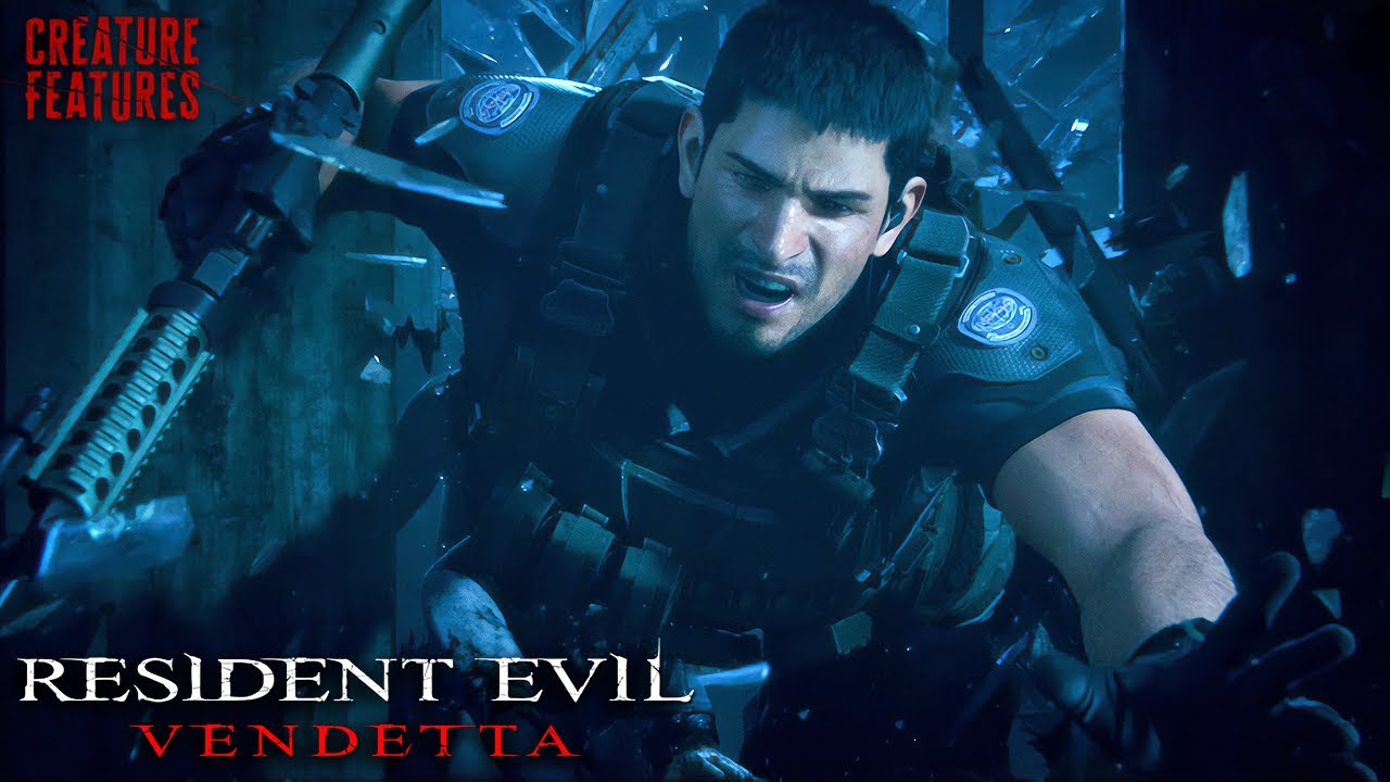 Chris Redfield Vs Arias | Resident Evil: Vendetta | Creature Features ...