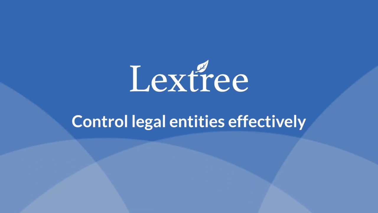 Discover Lextree: Entity Management Software - YouTube