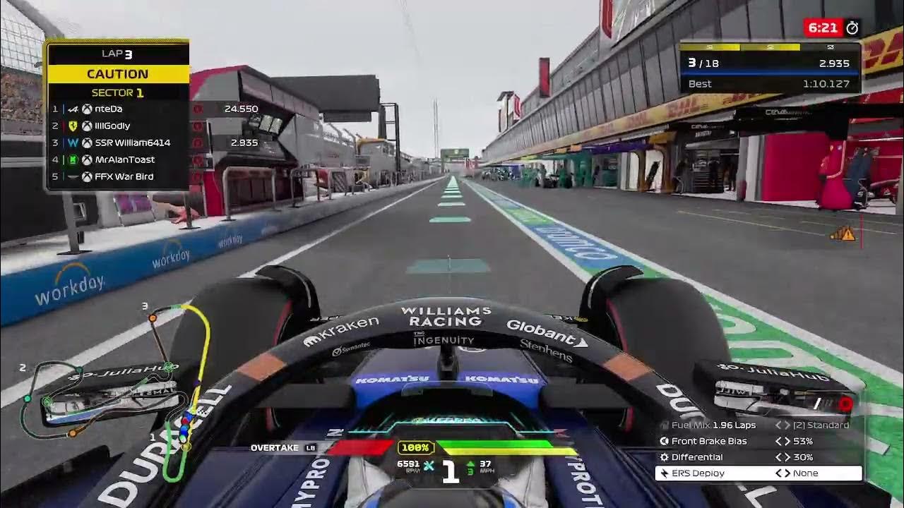F1 24 IUF1 Realistic Williams S9 R1 Netherlands - YouTube