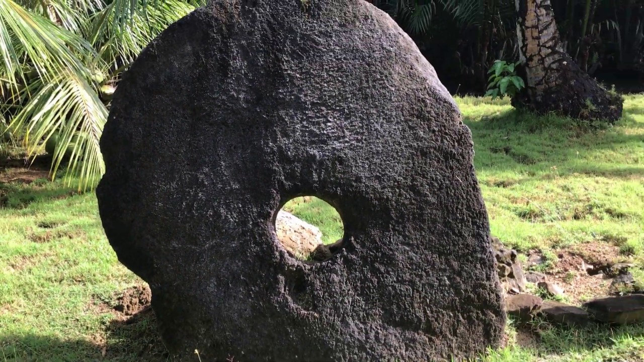 World's Largest Ancient Money - Yap Stones on the Island of Yap - YouTube