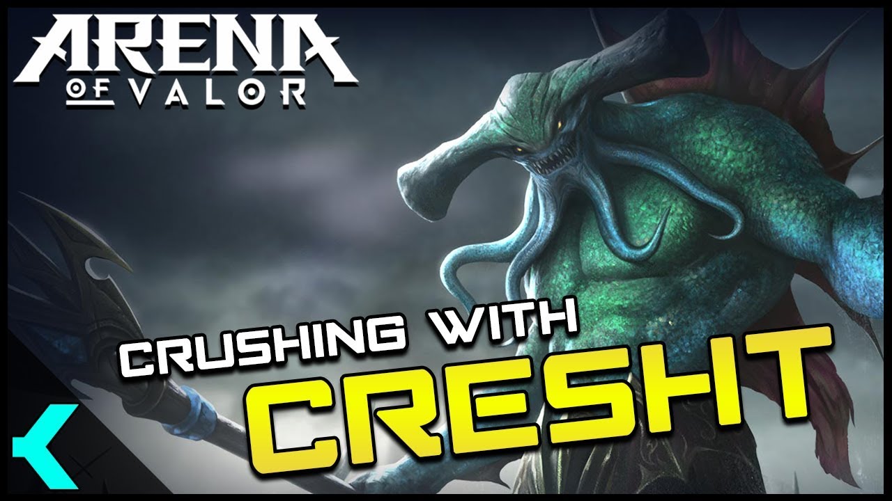 CRUSHING WITH CRESHT! | Arena of Valor Livestream Gameplay - YouTube