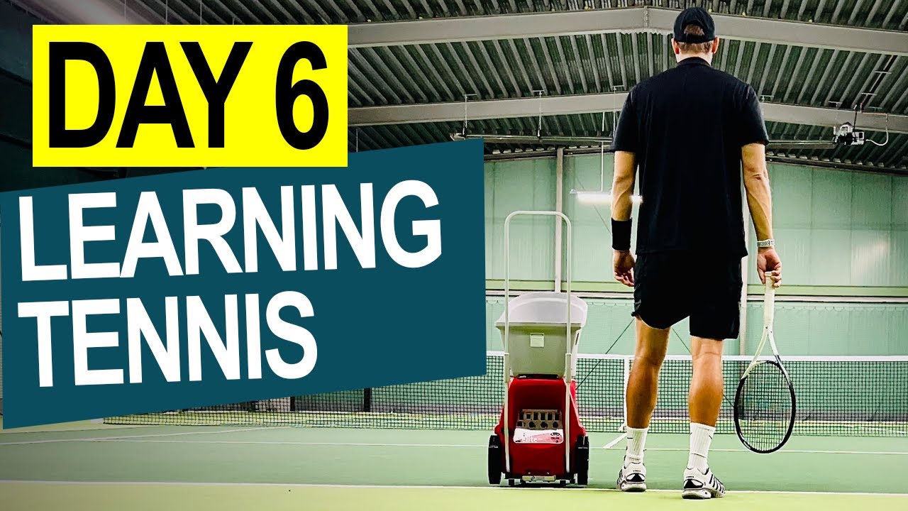 Day 6 | Learning Tennis | Wow, this feels good! - YouTube
