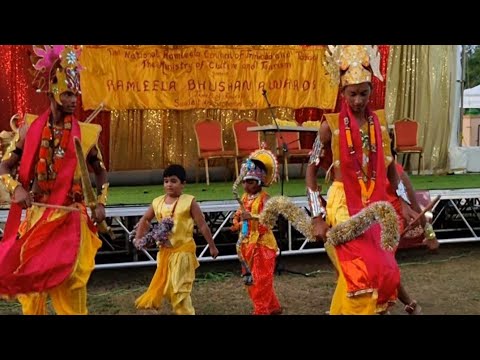 Pierre rd Ramleela 2024 at 85ft Hanuman - YouTube