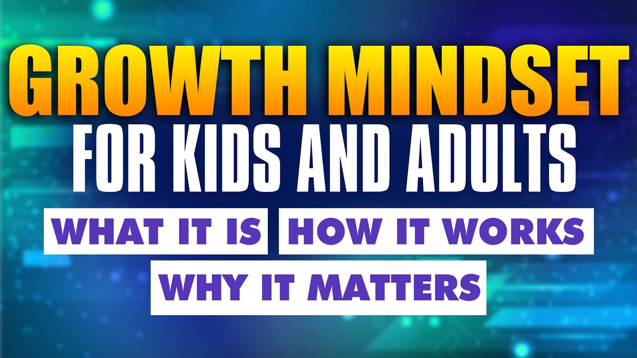 6 MINUTES to a GROWTH MINDSET! | Growth Mindset Introduction - YouTube