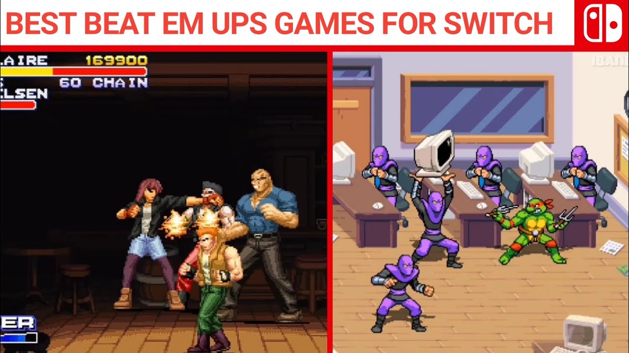 Top 15 Best Beat em Ups Games for Nintendo Switch - YouTube
