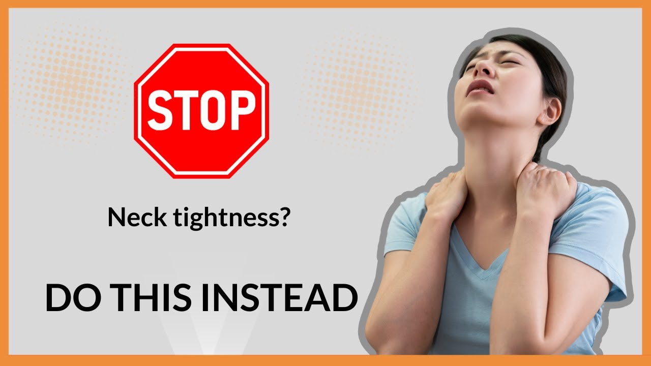 It's time to STOP stretching your neck muscles! - YouTube
