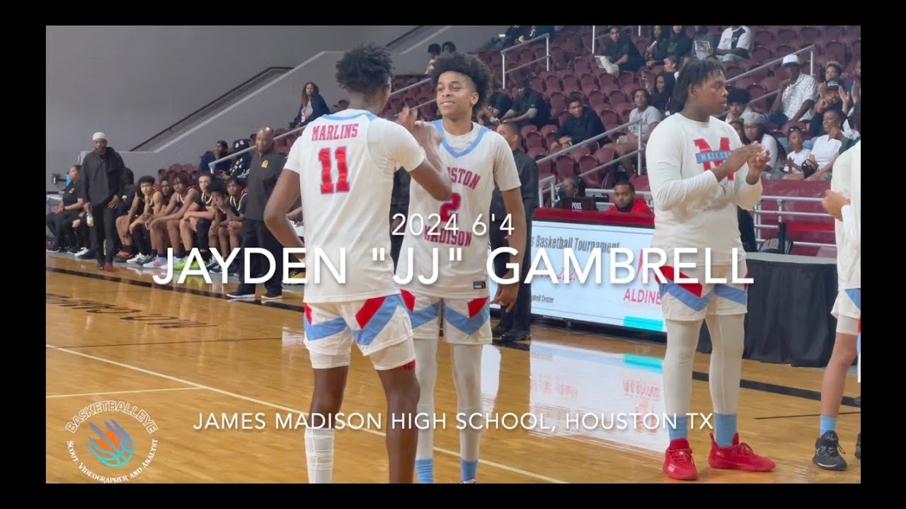 LAMAR UNIVERSITY COMMIT! Jayden Gambrell 2024 6'4 James Madison High ...