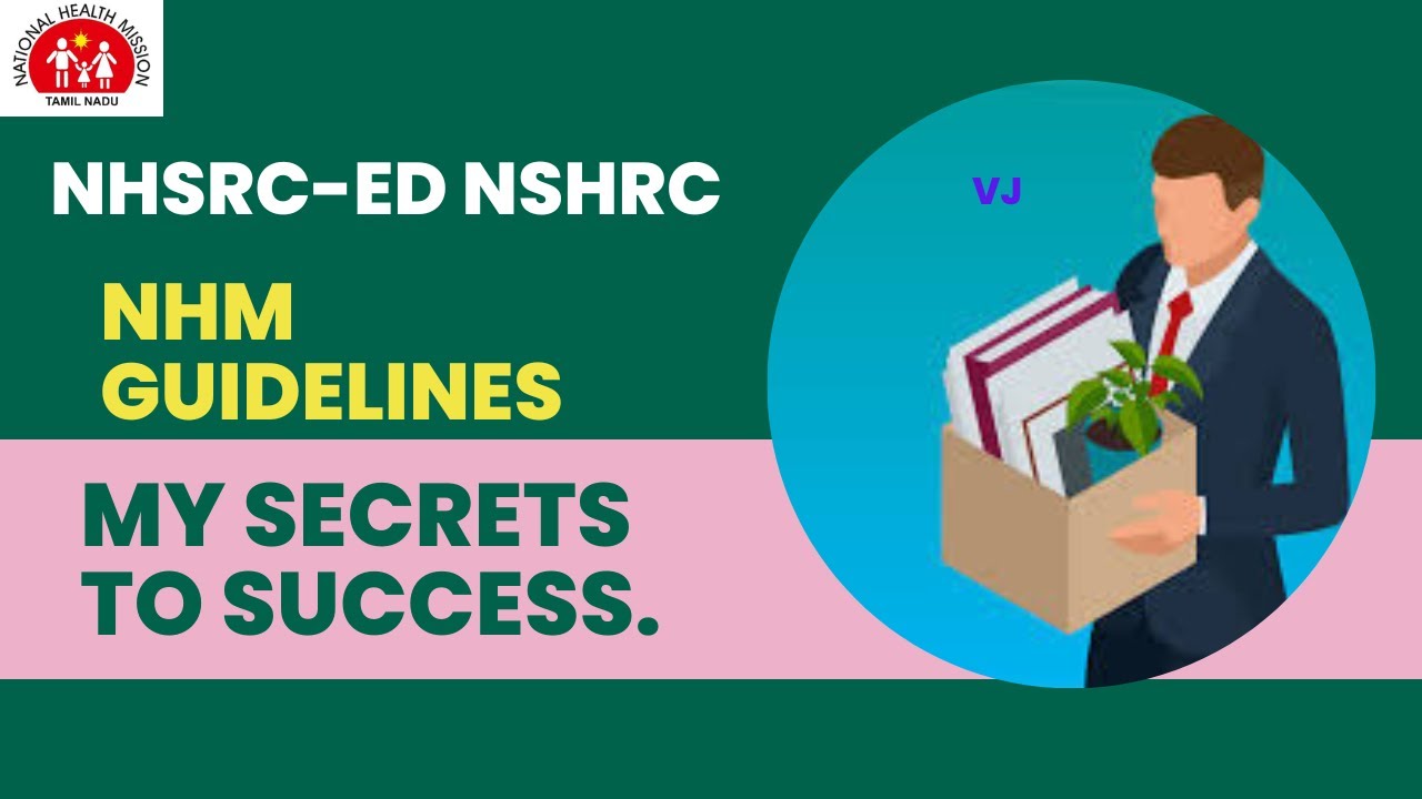 NHM Guidelines for NHSRC-ED-NSHRC VJs Skills - YouTube