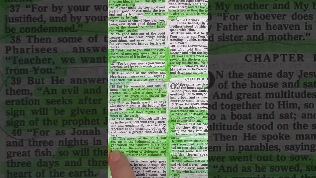 Bible Readings Matthew Chapter 12 Verse 41 Through 44 YouTube Bible Readings Matthew Chapter 12 Verse 41 Through 44 YouTube