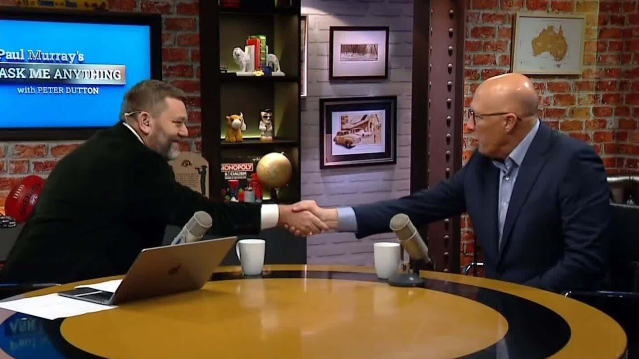 Peter Dutton’s ‘incredibly refreshing’ interview with Paul Murray discussed - YouTube