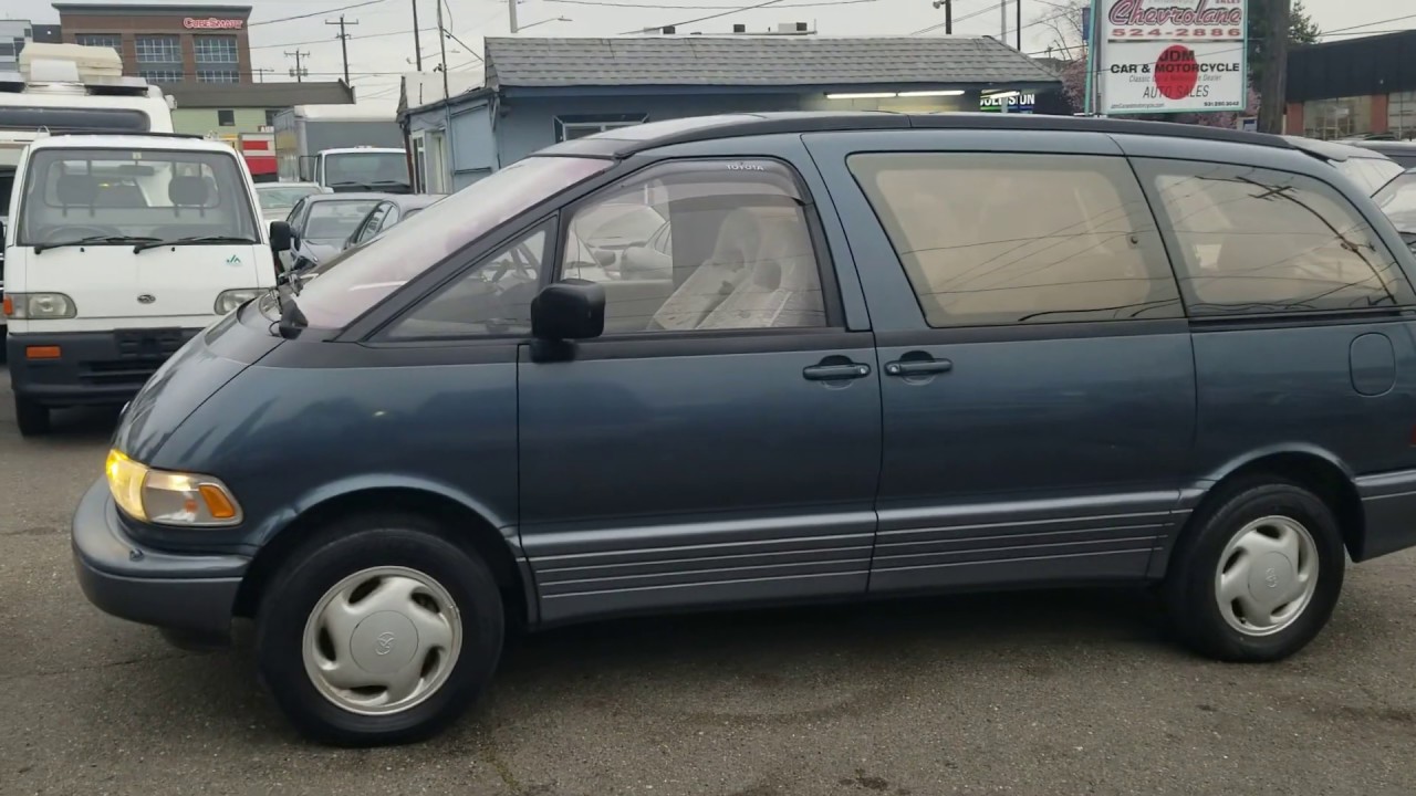 USPS RHD Toyota Estima (Previa) 1994 4WD 39,000km only - YouTube