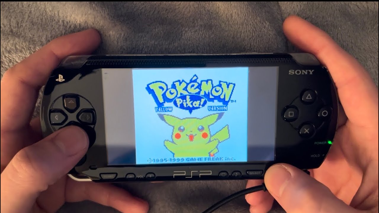 Pokemon Yellow Version PSP #13 - YouTube