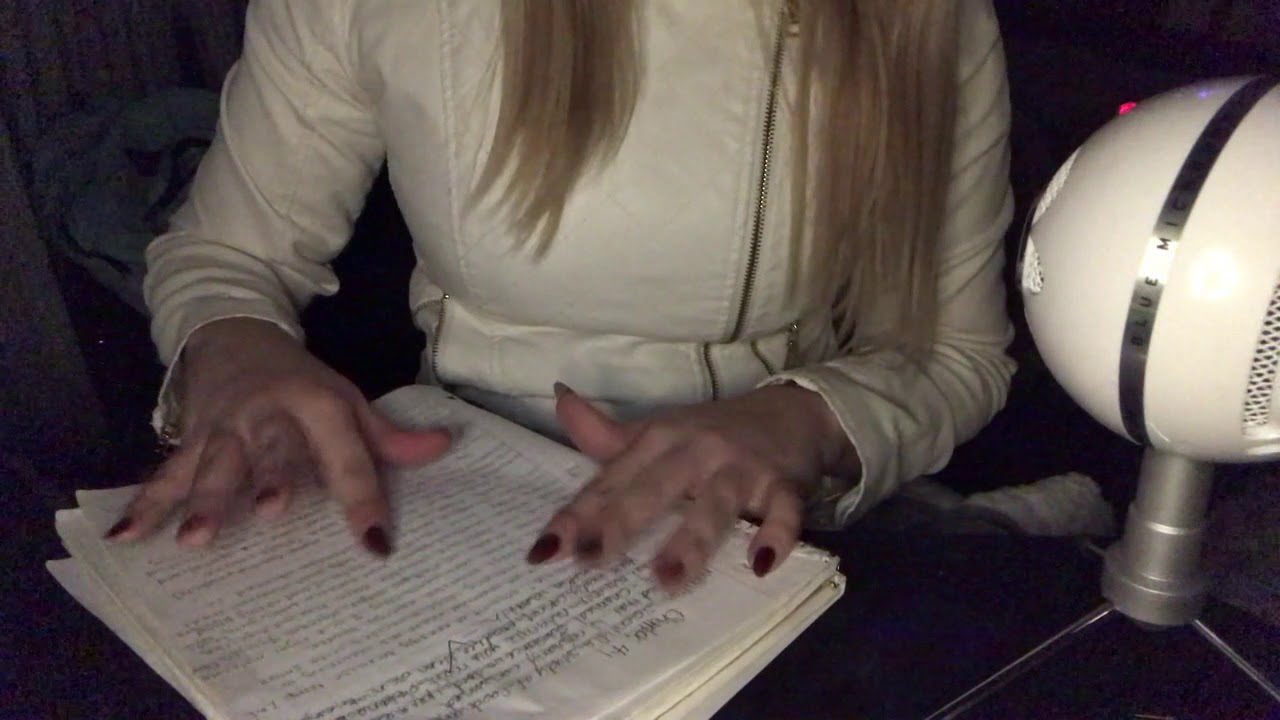 ASMR- Intense Writing/Paper Sounds - YouTube