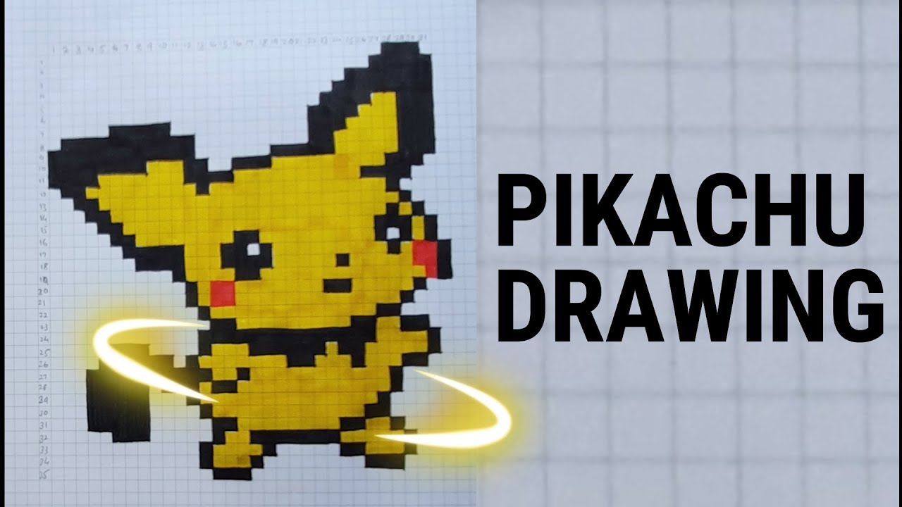 Pikachu Full Body Drawing | Step by Step Pikachu Drawing - YouTube