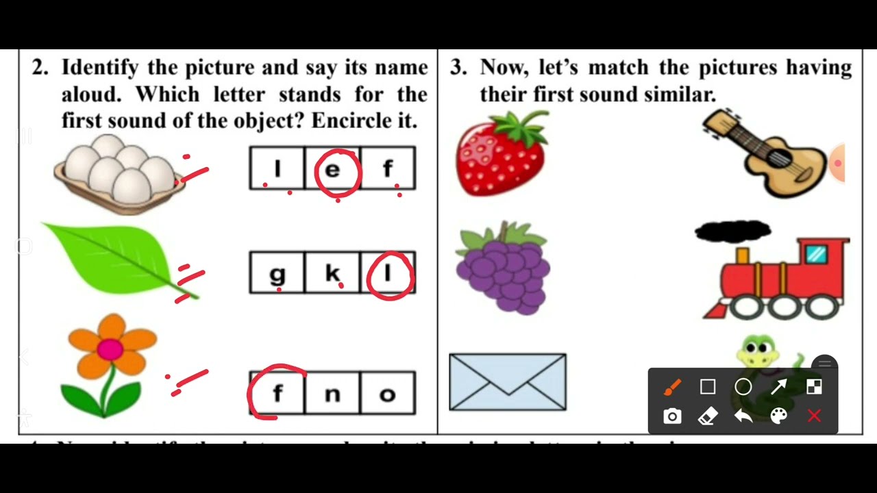SCERT worksheet no.42 ||Class - K.G ||Date - 09.03.2022llSubject ...