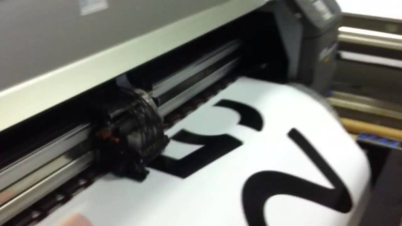 Used Mutoh ValueJet 1604 - YouTube