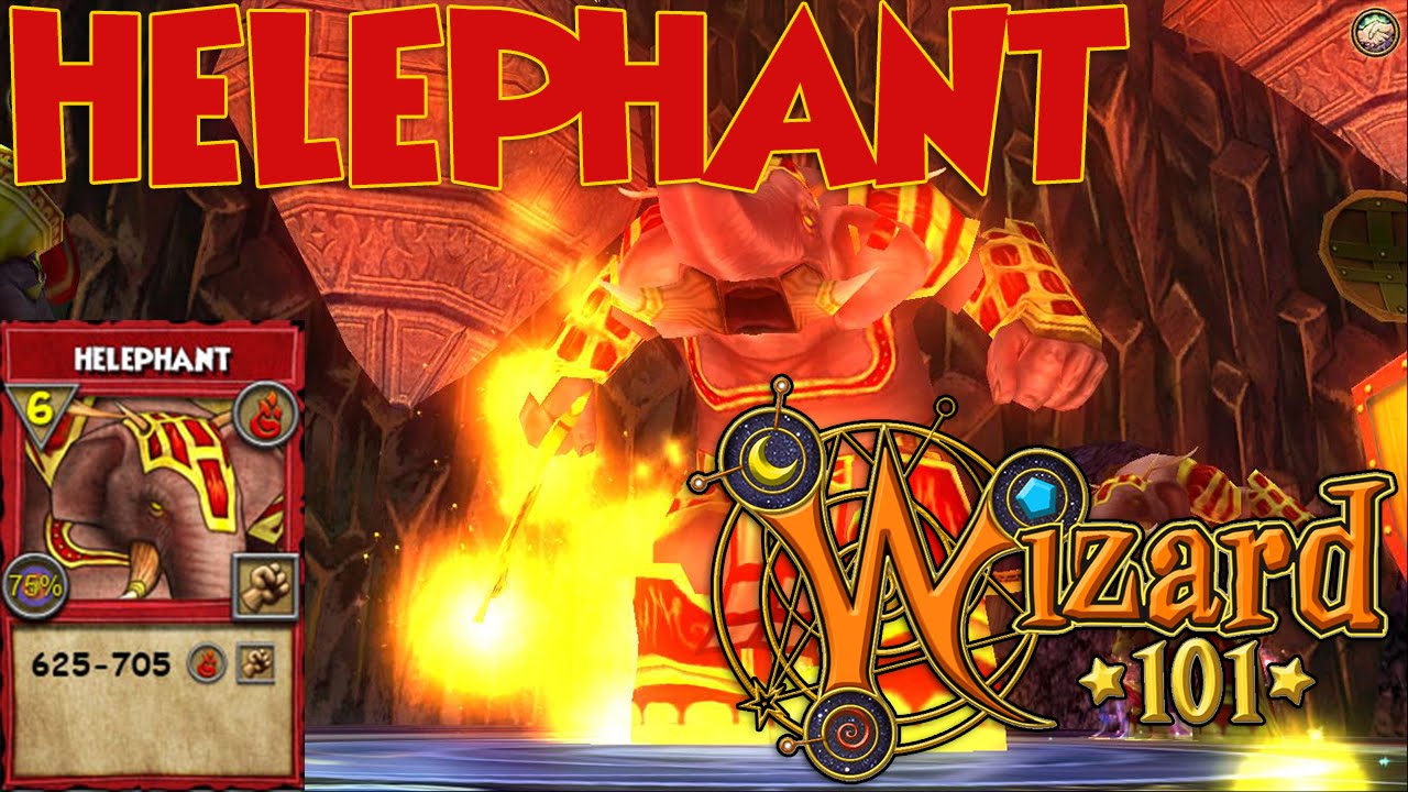 Wizard101: Helephant Spell - YouTube