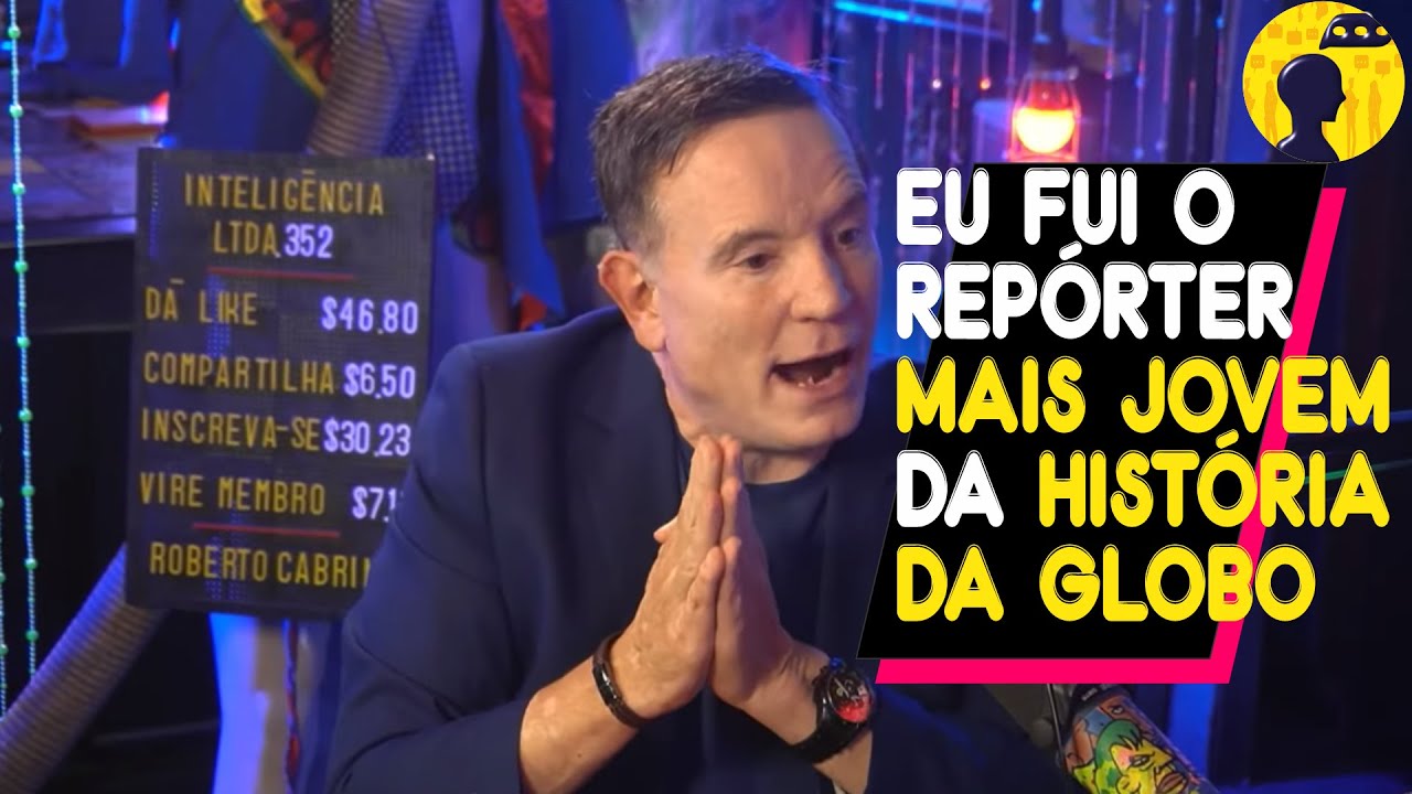 ROBERTO CABRINI: FUI O REPÓRTER MAIS JOVEM DA HISTÓRIA CONTRATADO PELA ...