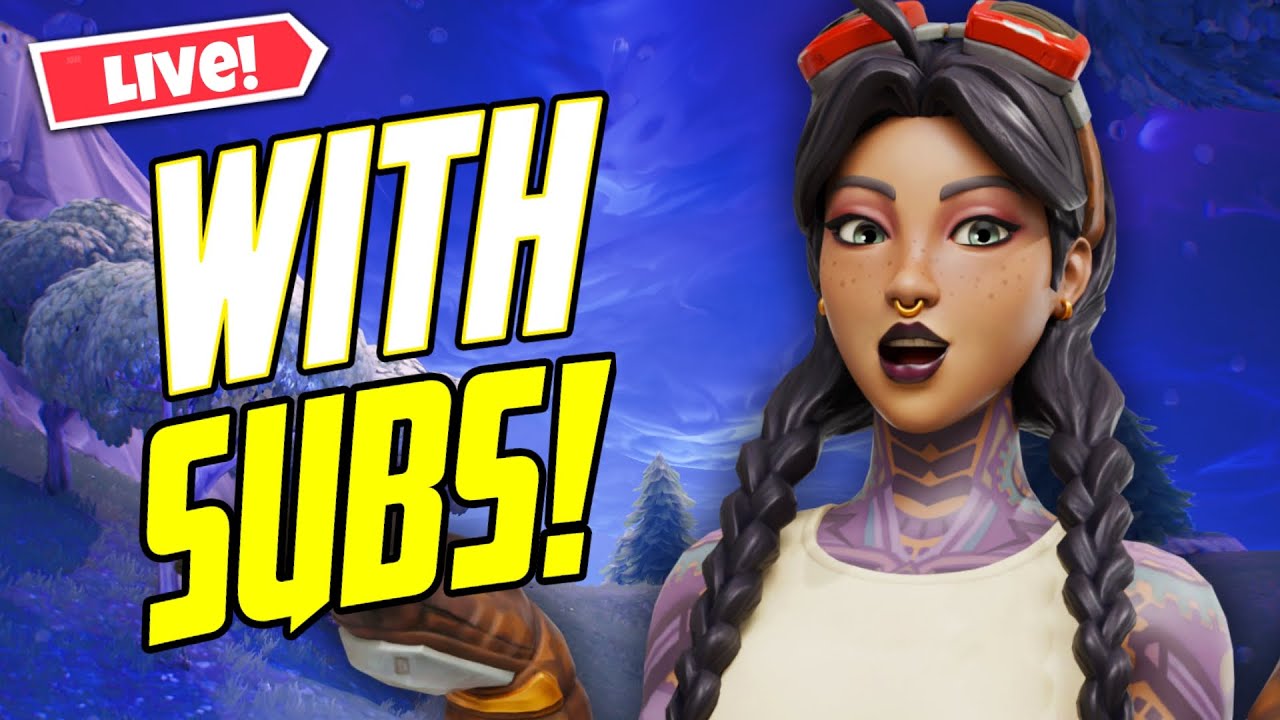 Fortnite Playing with SUBS LIVE 🔴 Fortnite Marvel Season 4 Switch & PS5 ...