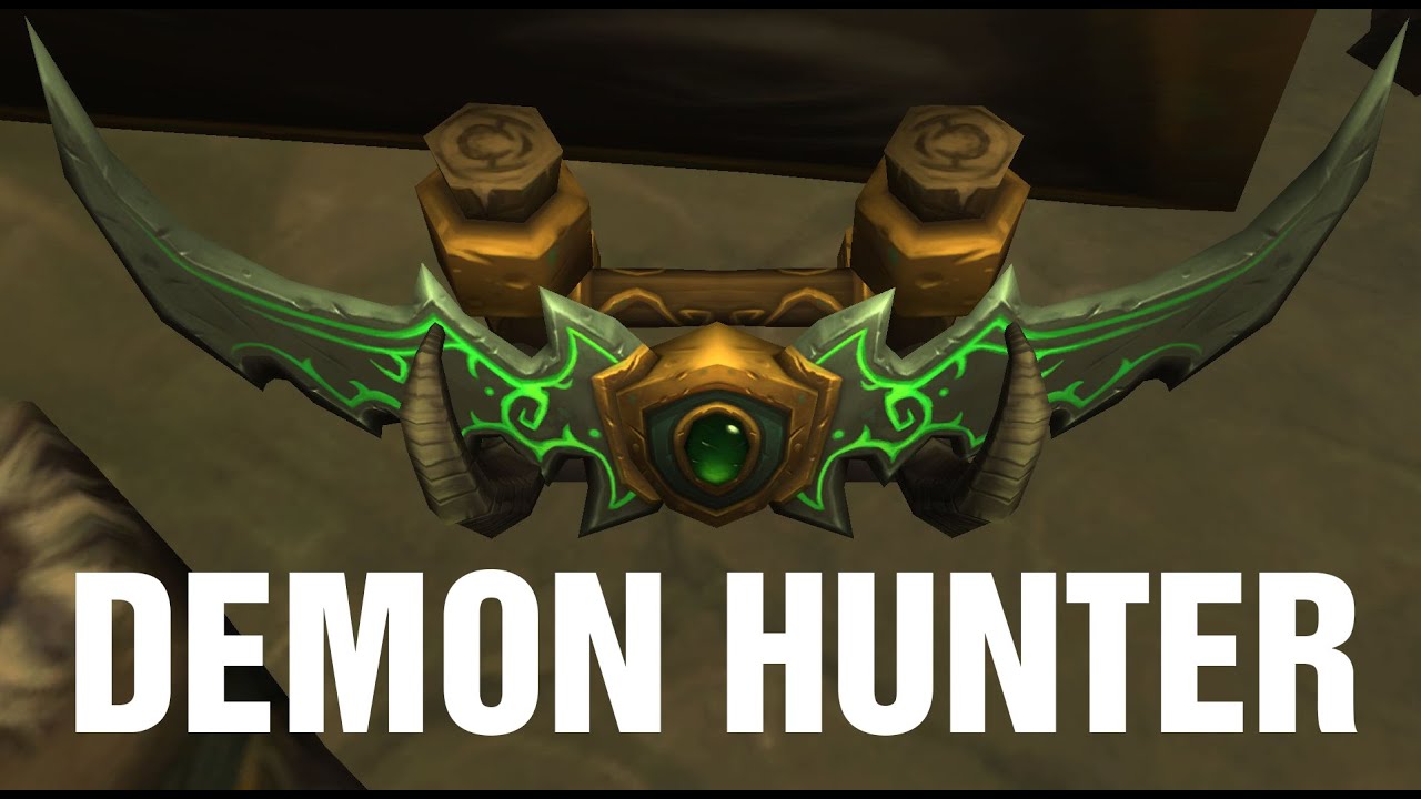 Additional Accoutrements WoW Demon Hunter Order Hall - YouTube