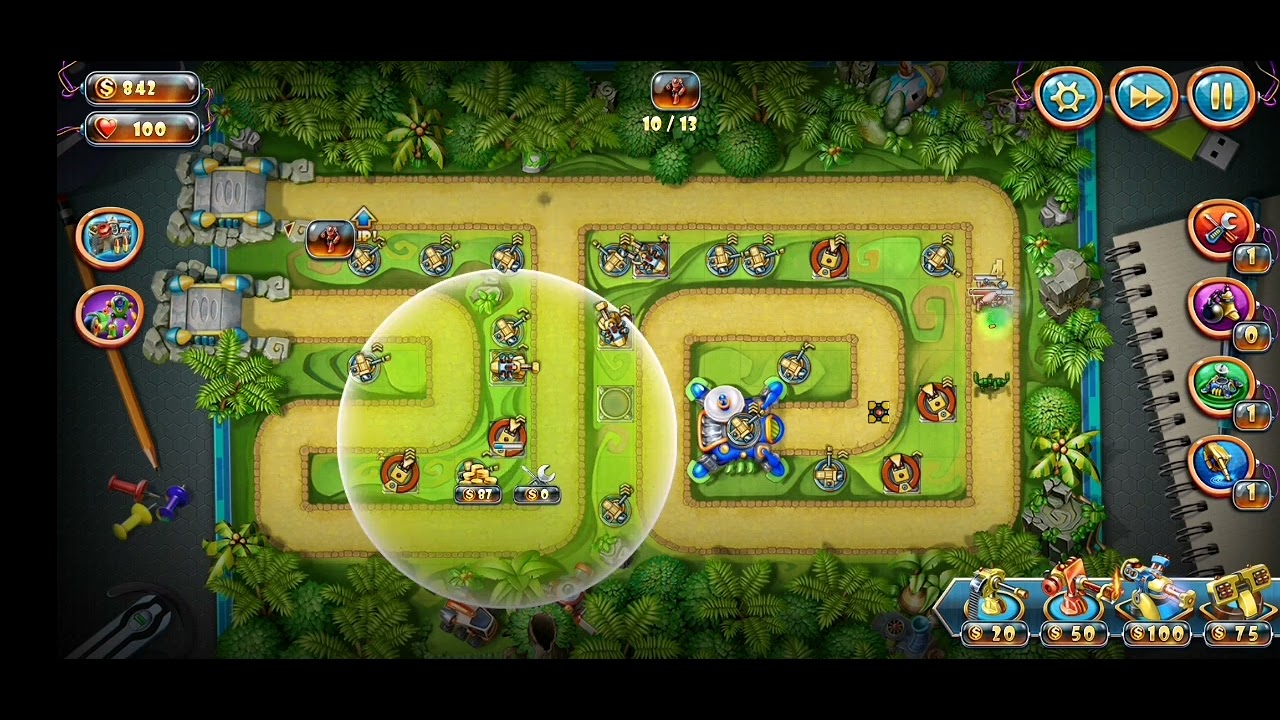 Toy defense sci fi игра солдатики 4 андроид - YouTube