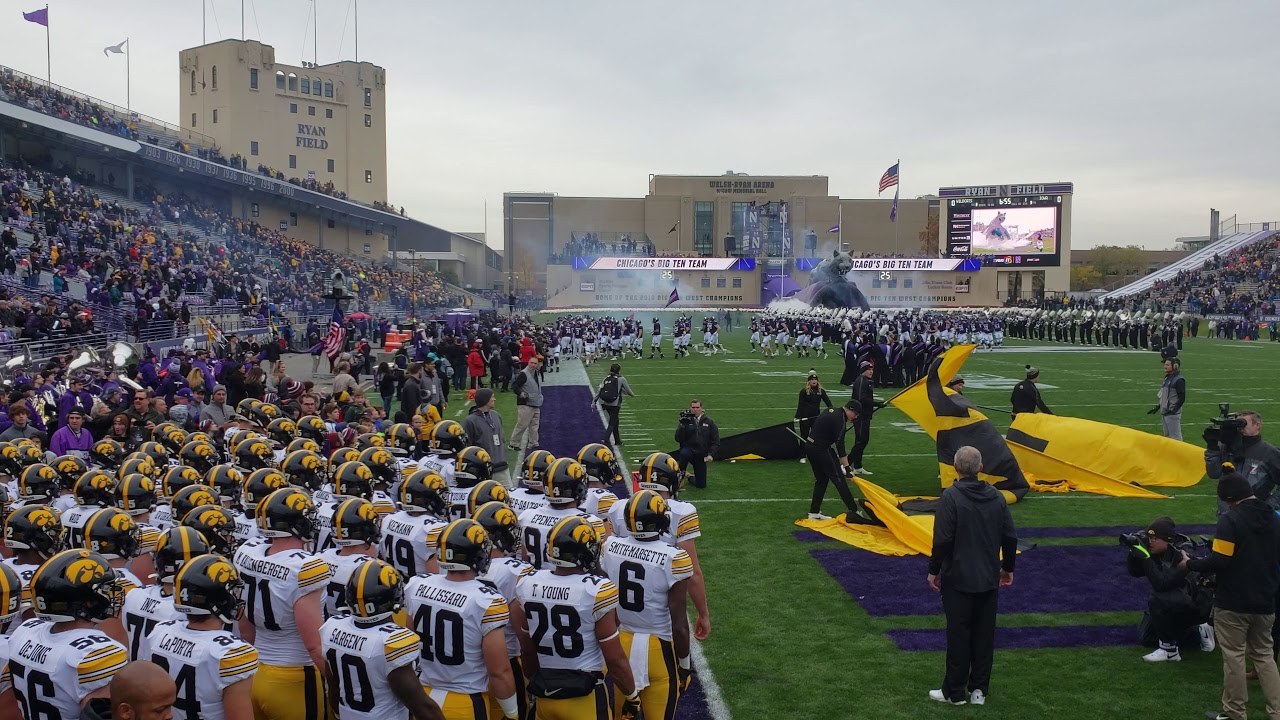 The Swarm: Hawkeyes at Northwestern 2019 - YouTube