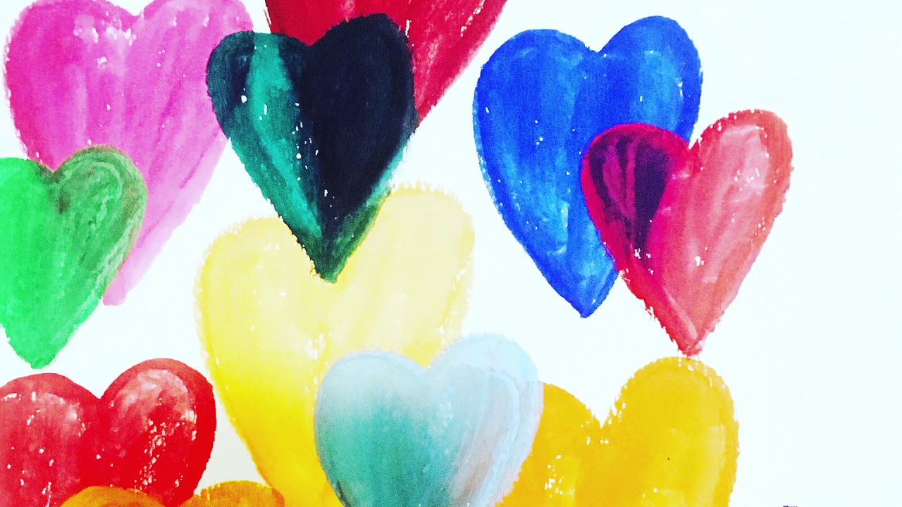 Watercolor experiments - YouTube