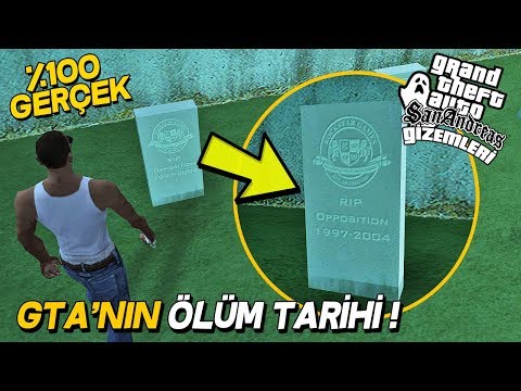 GTA 'NIN ÖLÜM TARİHİNİ GÖSTEREN LANETLİ MEZAR TAŞI ! %100 GERÇEK