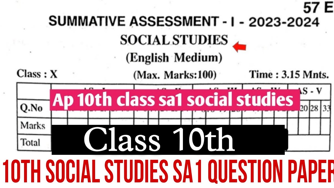 Ap Class 10th Sa1 Social Studies Question Paper 2023 10th Sa1 Social ap-class-10th-sa1-social-studies-question-paper-2023-10th-sa1-social