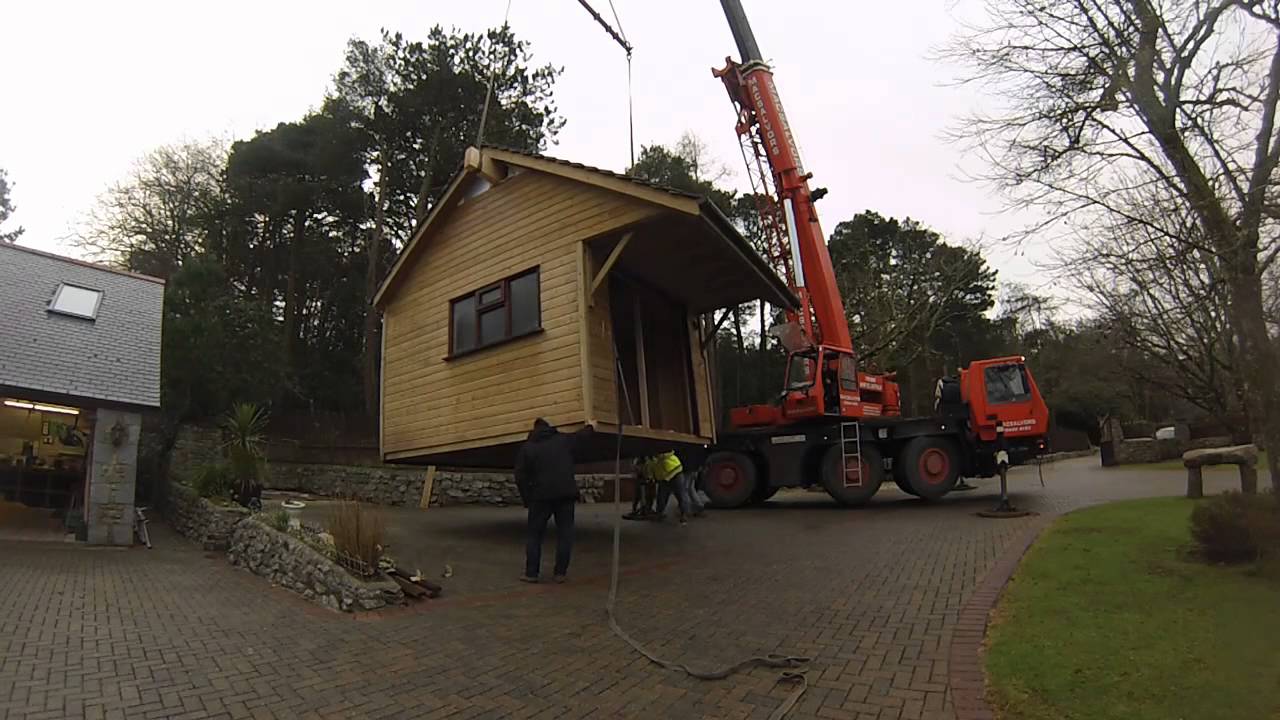 Extreme Shed Lift - YouTube