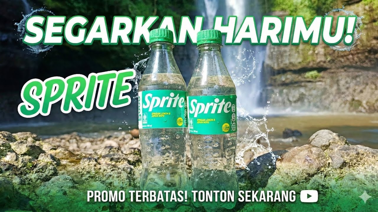 TUGAS PRAKTEK PROMOSI SEKOLAH "IKLAN SPRITE". .#sprite #iklan # ...