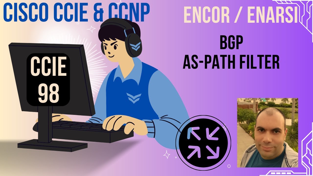CCIE-EI#98 ENARSI#50 ENCOR#71 - BGP AS path filter - Arabic - YouTube