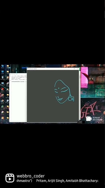 Radha Krishna in python #viral #viralshorts #python #like #coding - YouTube