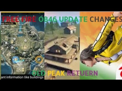 FREE FIRE MAX OB46 UPCOMING CHANGES!!! OLD PEAK RETURN IN OB46 - YouTube