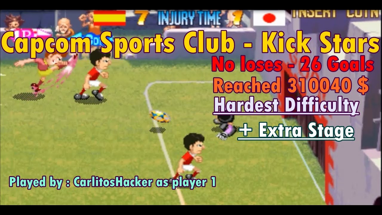 (Classic Videogames) Capcom Sports Club - Kick Stars - YouTube