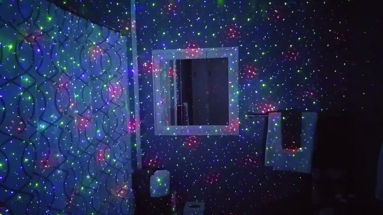Starry Laser Lights Star Laser Lamp - YouTube
