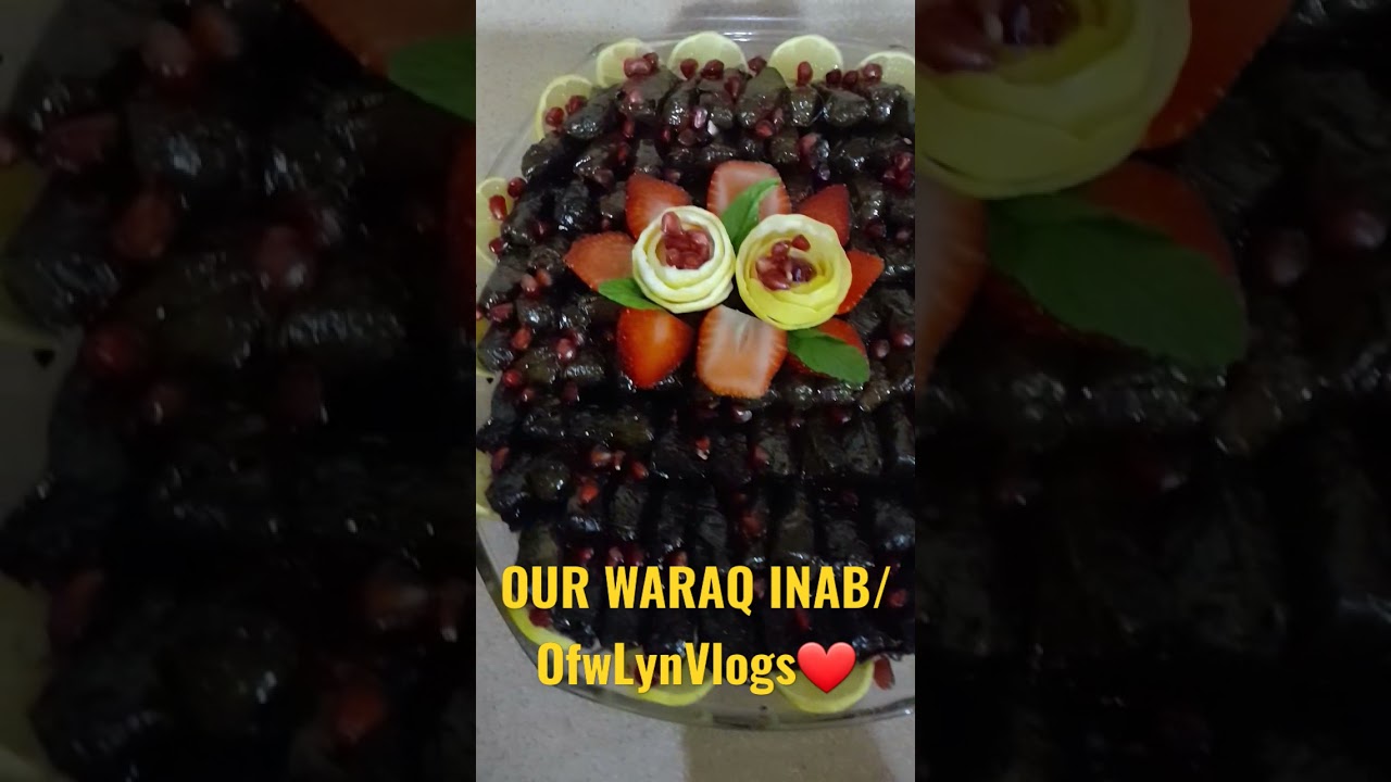 OUR WARAQ INAB FOR THE PARTY/OfwLynVlogs - YouTube