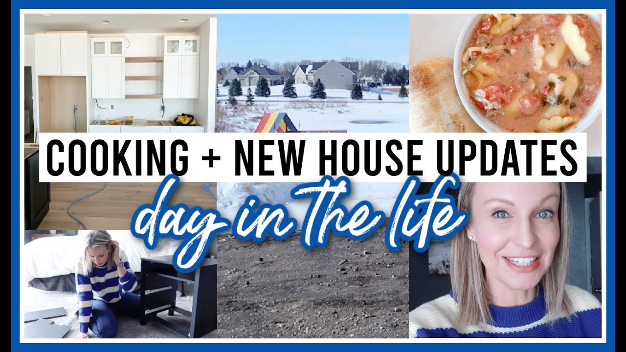 COOK WITH ME + NEW HOUSE UPDATES! | DAY IN THE LIFE OF A MOM - YouTube