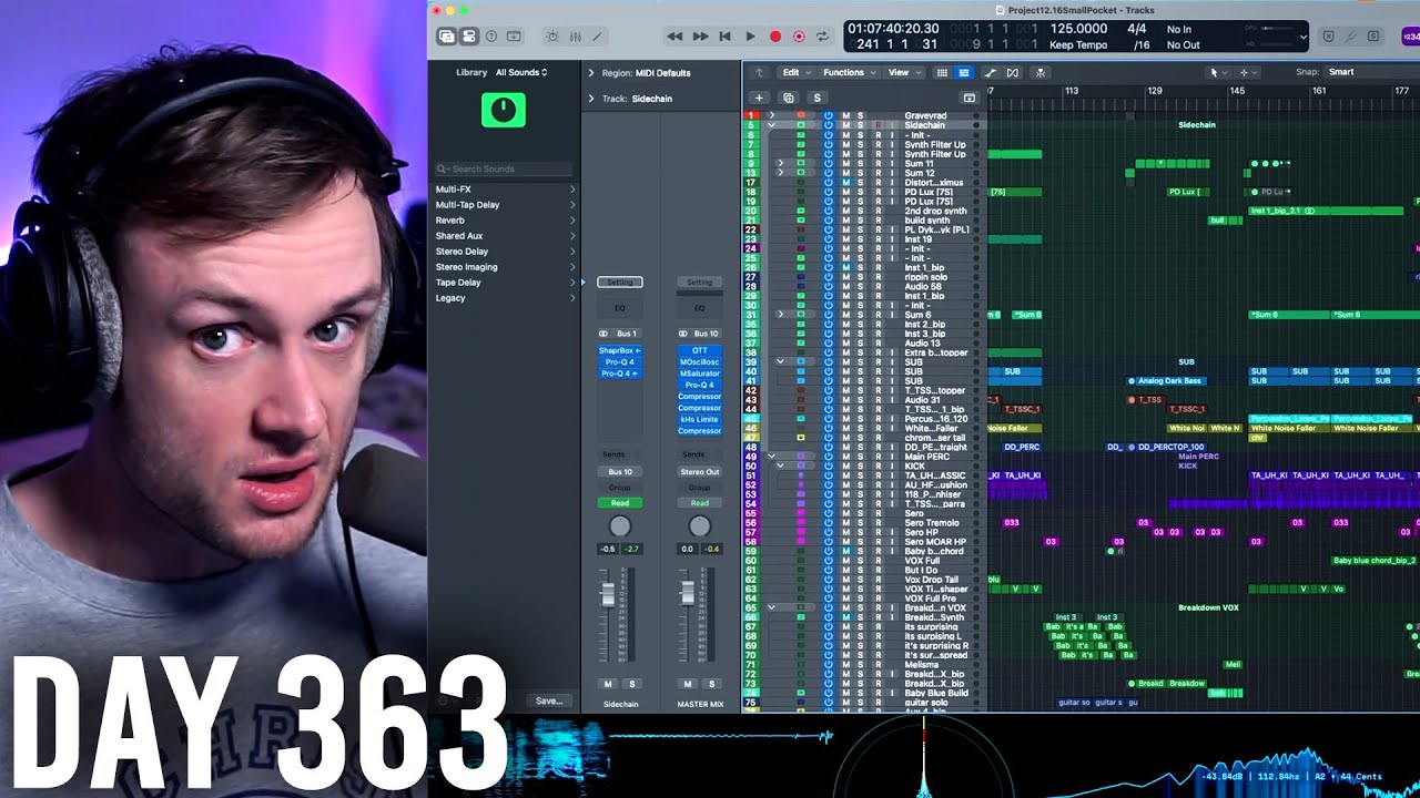 Day 363 of Producing for a Year - YouTube