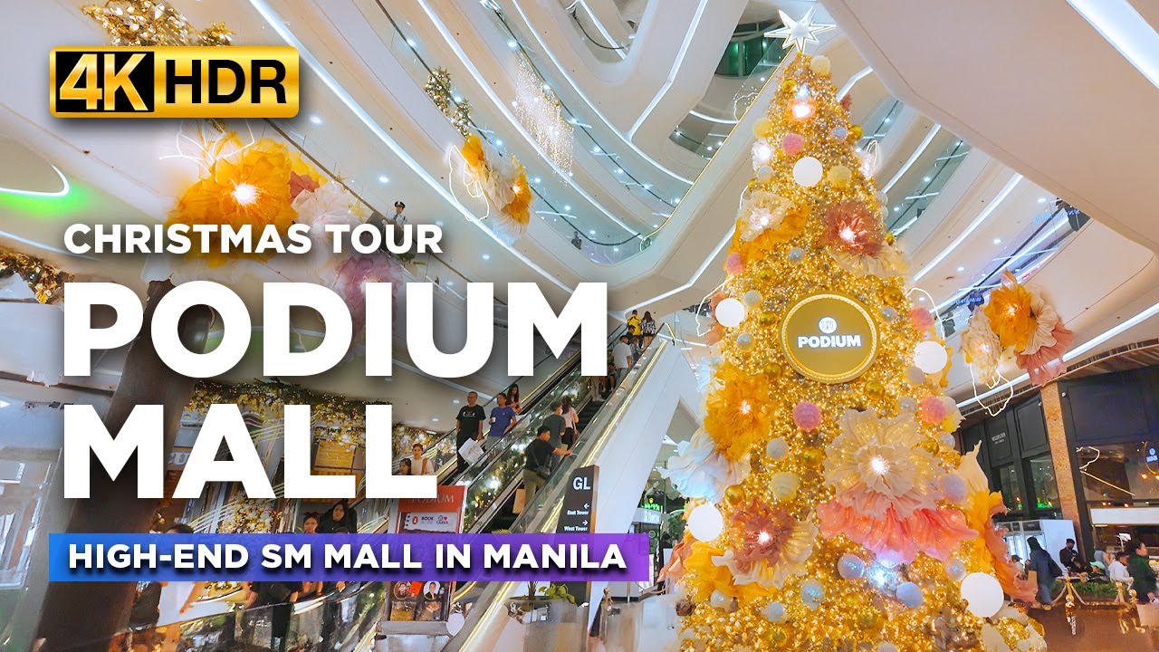 This is Not Your Typical SM Mall! | Step Inside THE PODIUM MALL ORTIGAS ...