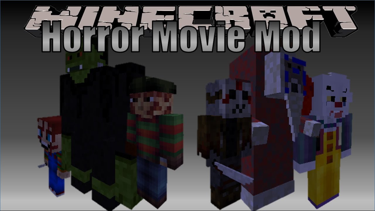 Minecraft Horror Movie Mod para version 1.16.5 | Review en ESPAÑOL ...