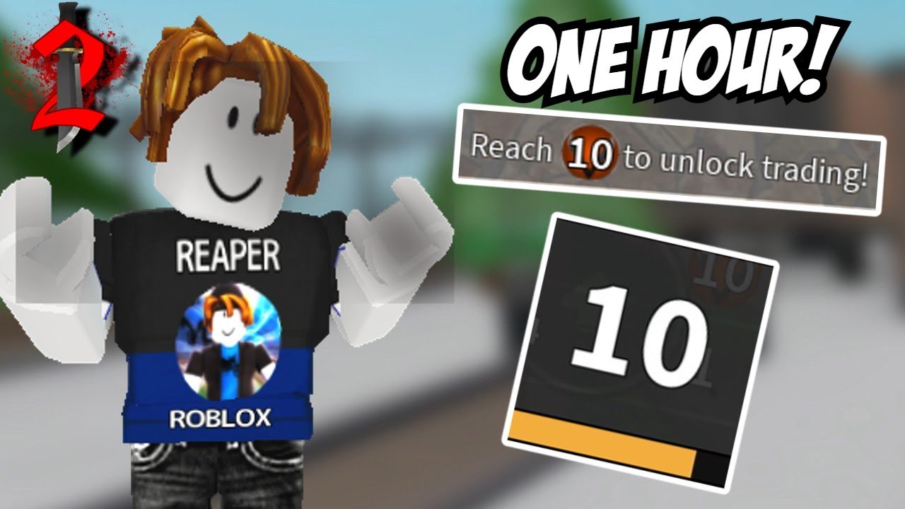 How Long Does It Takes To Get To Level 10? (MM2) - YouTube