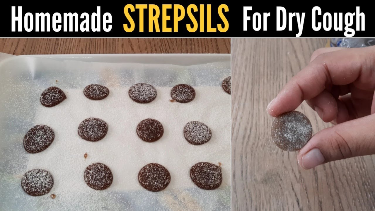 Cough Drops | Homemade Strepsils - YouTube