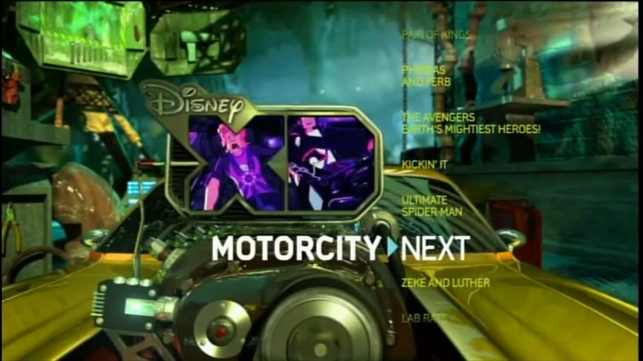 Disney Xd Next Bumper Brand New Motorcity 2012 Youtube