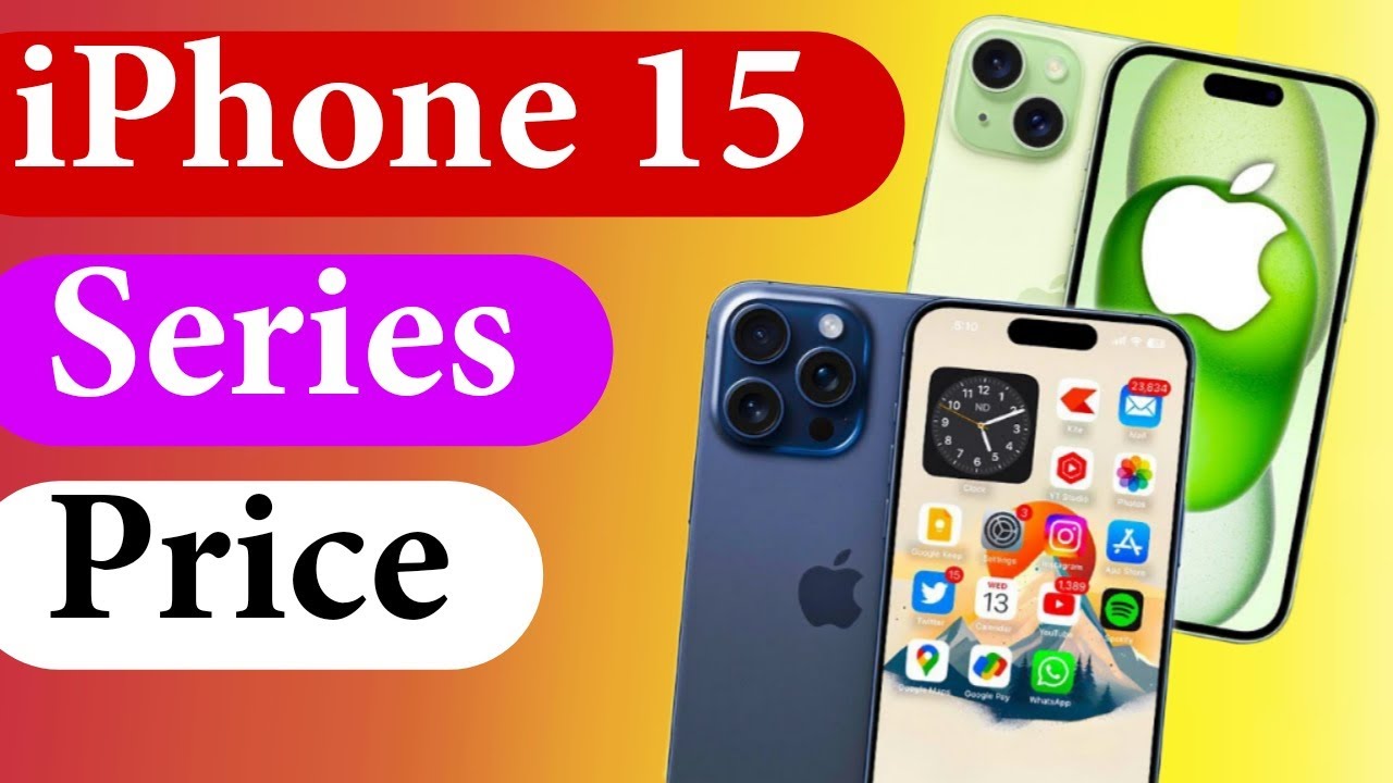 iPhone 15 Series & Apple Watch Price in Germany - YouTube